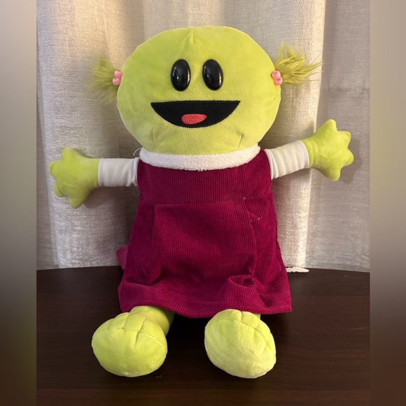 nanalan | Toys | Nanalan Plush Doll Backpack With Fuchsia Dress | Poshmark